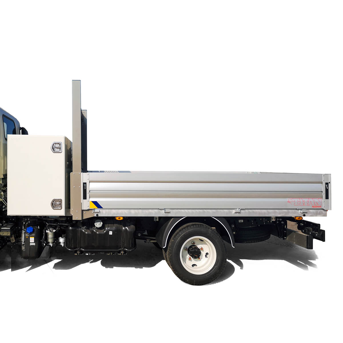 Alloy dropside body and tool box H. 900 mm ISUZU M 155 010 426 - Titan ...